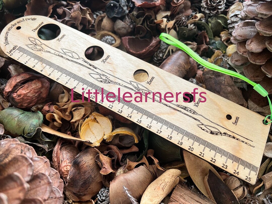 Stick and Twig Measure, Gauge Length and Diameter of a Stick - Etsy