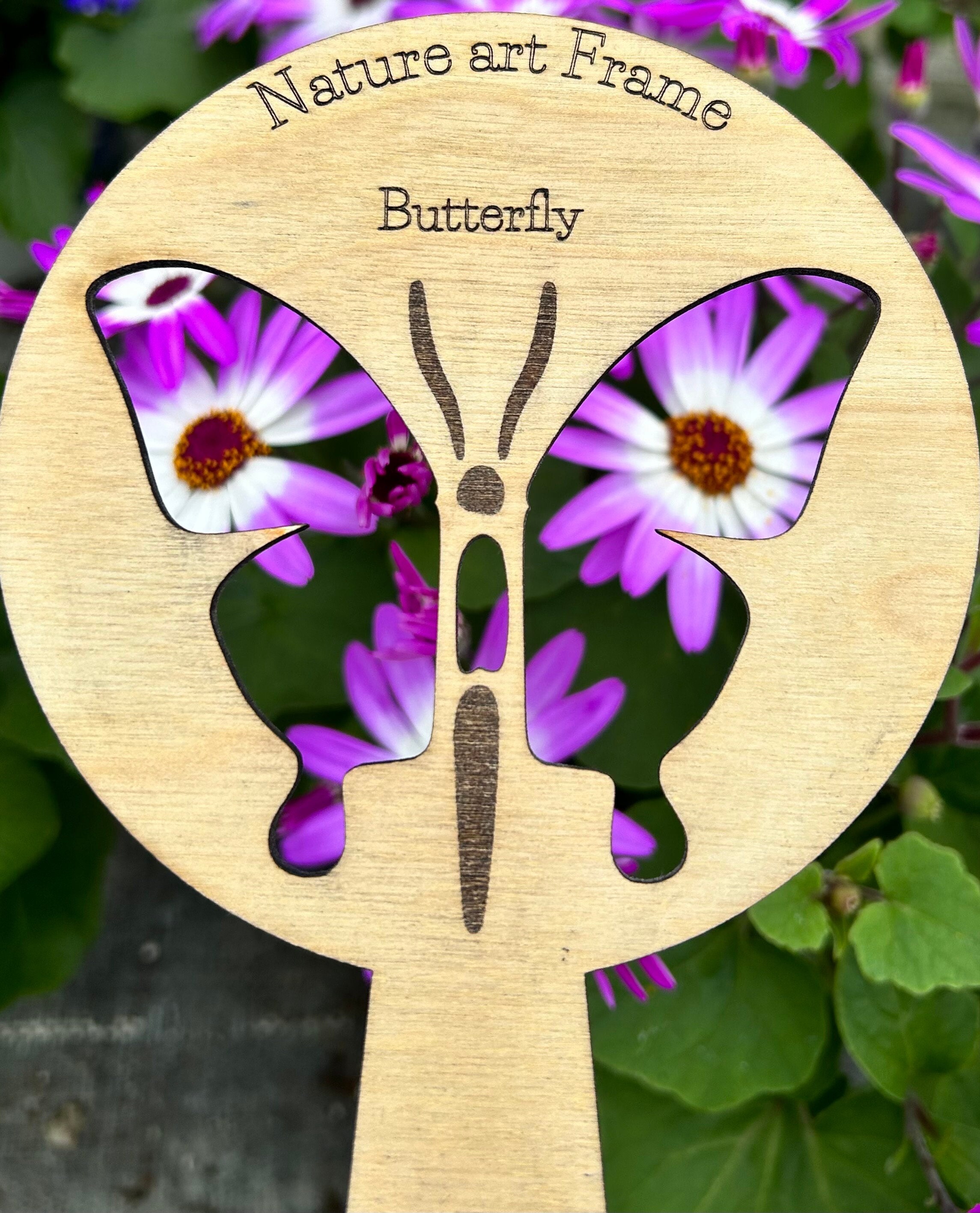 Nature Art Frames X3, Butterfly, Bee, Ladybird, Montessori, Early Years ...