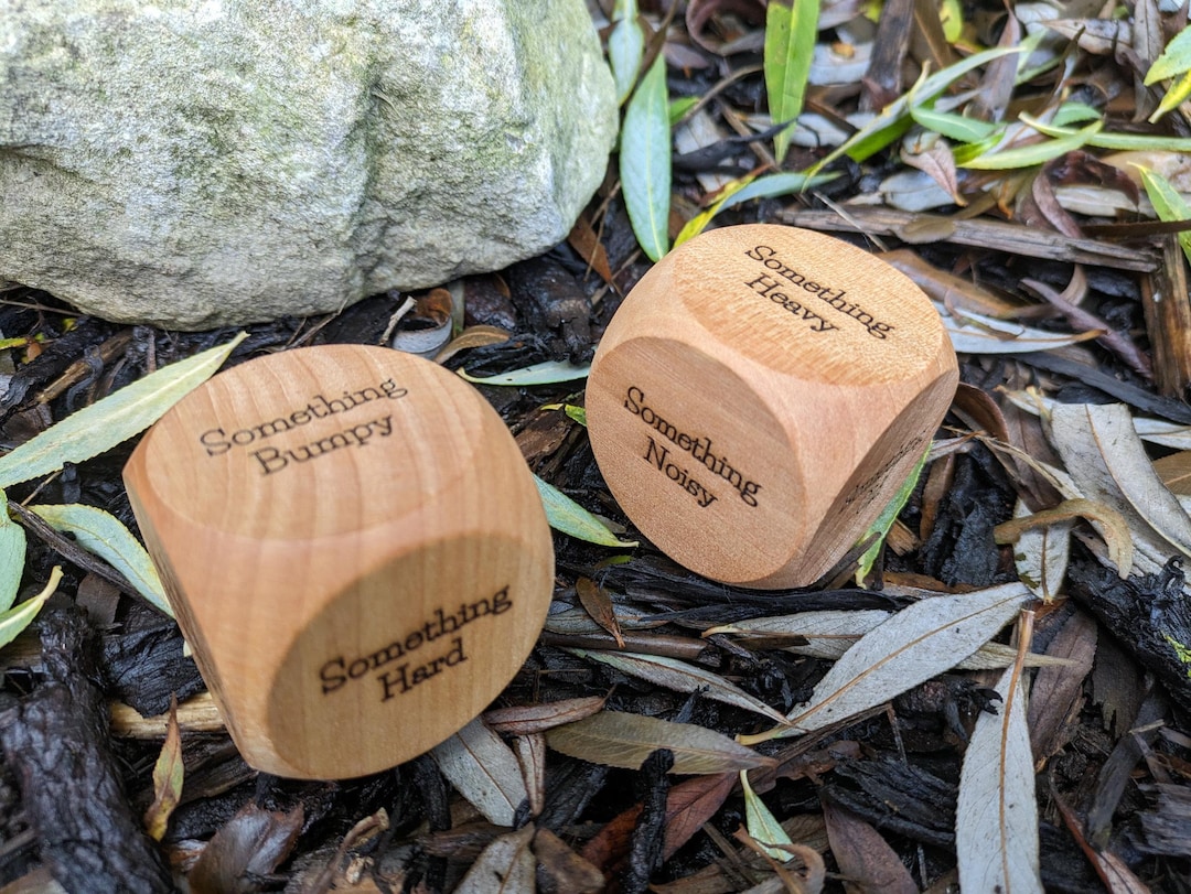 Scavenger Hunt Dice, Nature Trail, Scavenger, Mindfulness Dice, Forest ...