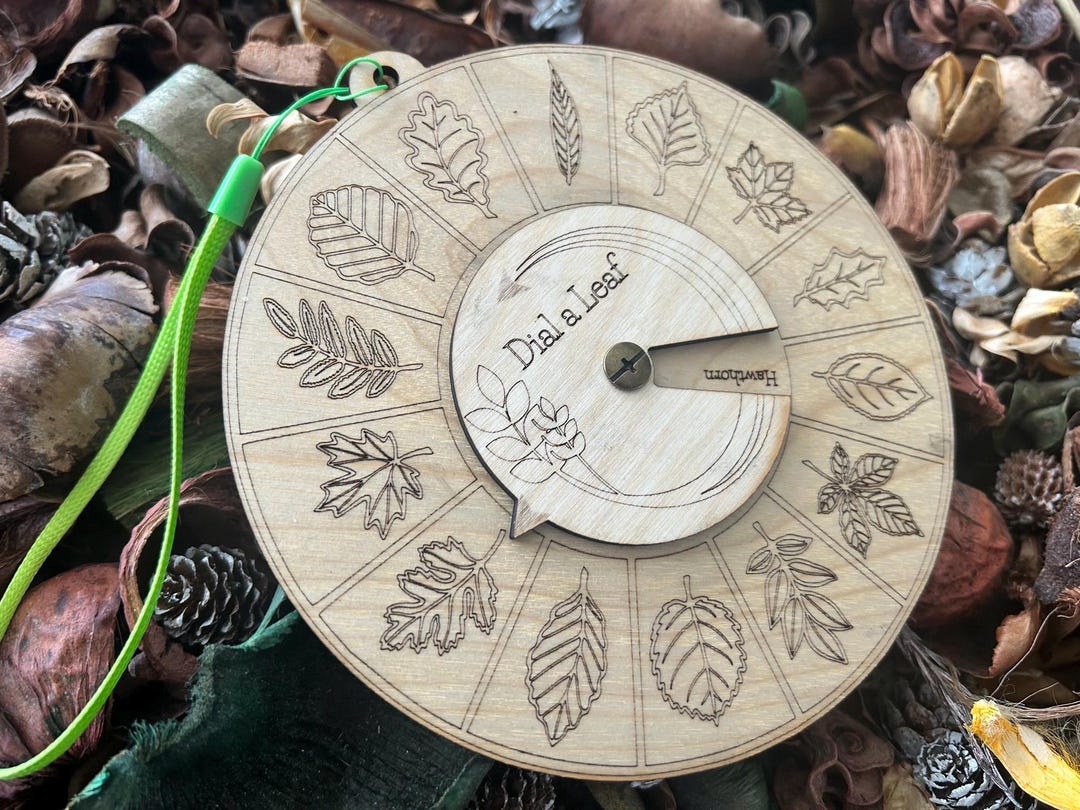 Leaf Dial, Leaf Identification for Tree and Nature Lovers, Personalised ...