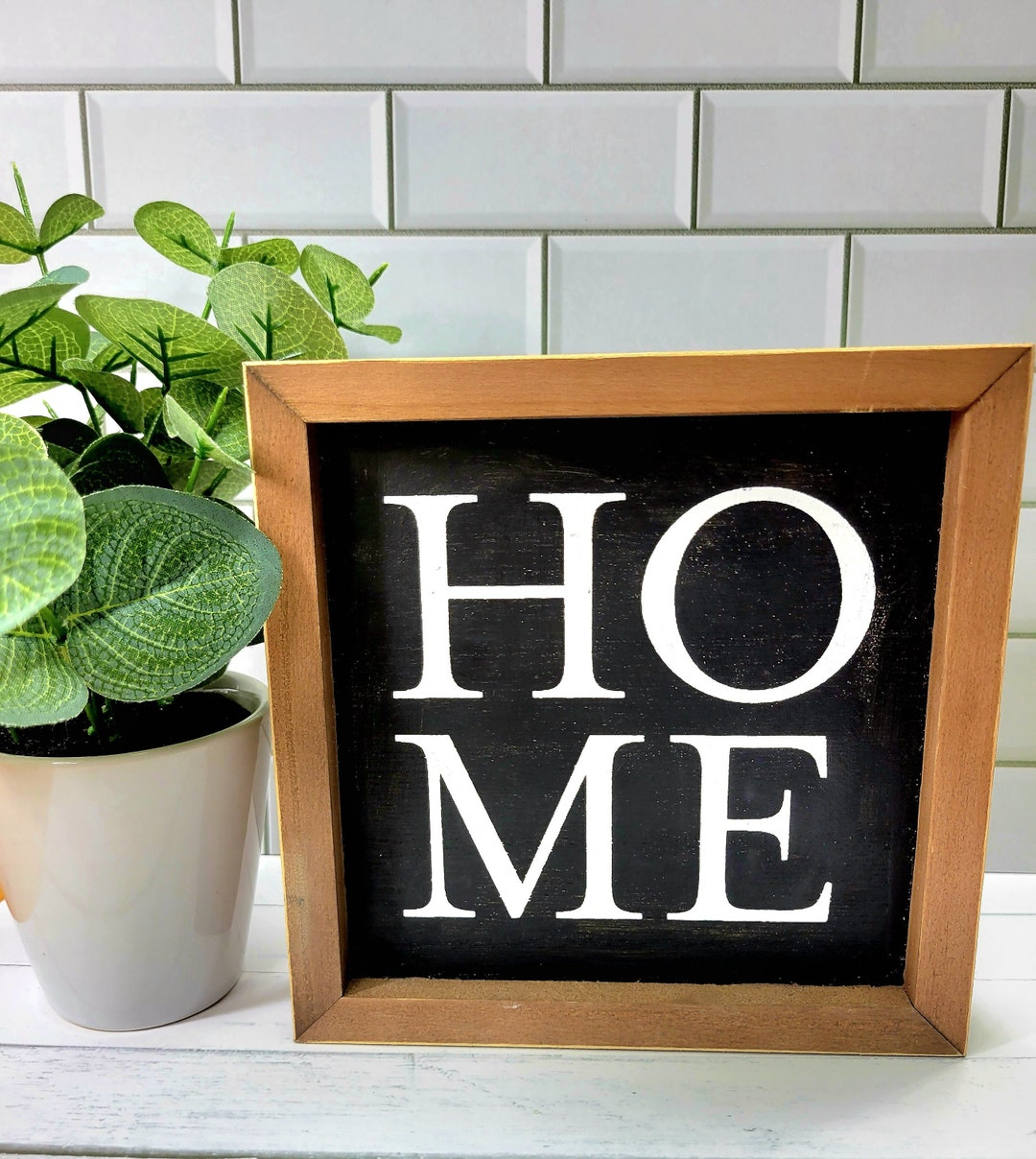 Double Sided Welcome Sign, Farmhouse, Shelf Sitter, Home Sign ...