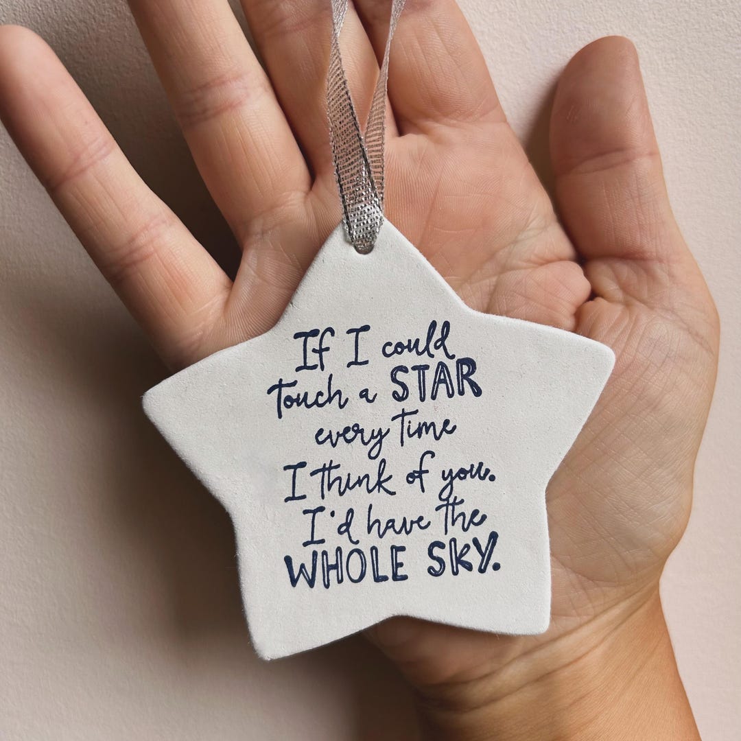 Memorial Star Keepsake | Memorial Gifts | Remembrance Keepsake | Baby ...