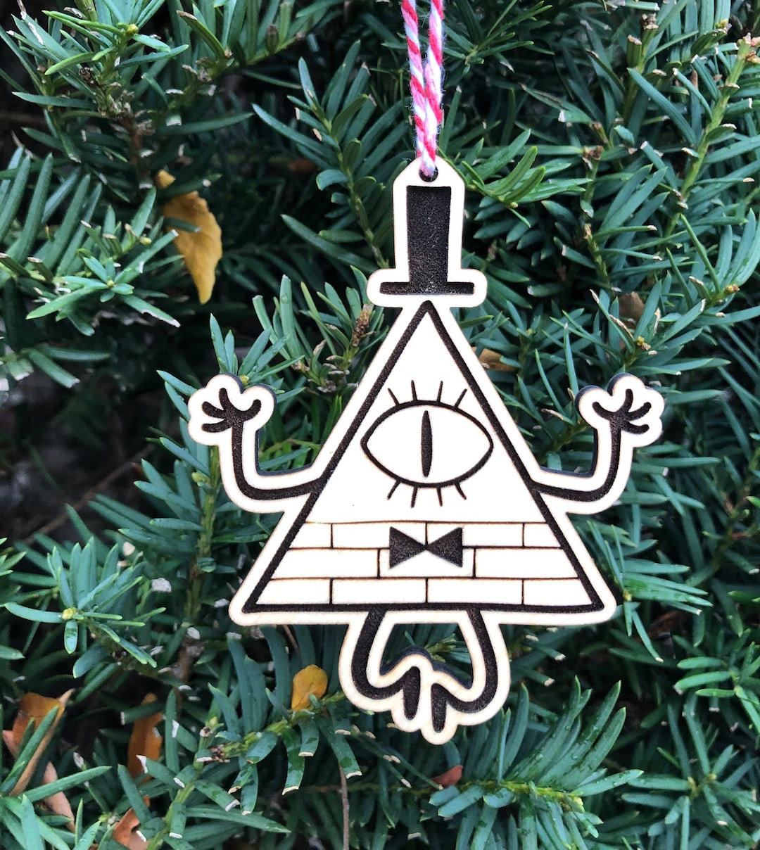 Bill Cipher Christmas Ornament ~ Gravity Falls Ornament ~ Laser Cut ...