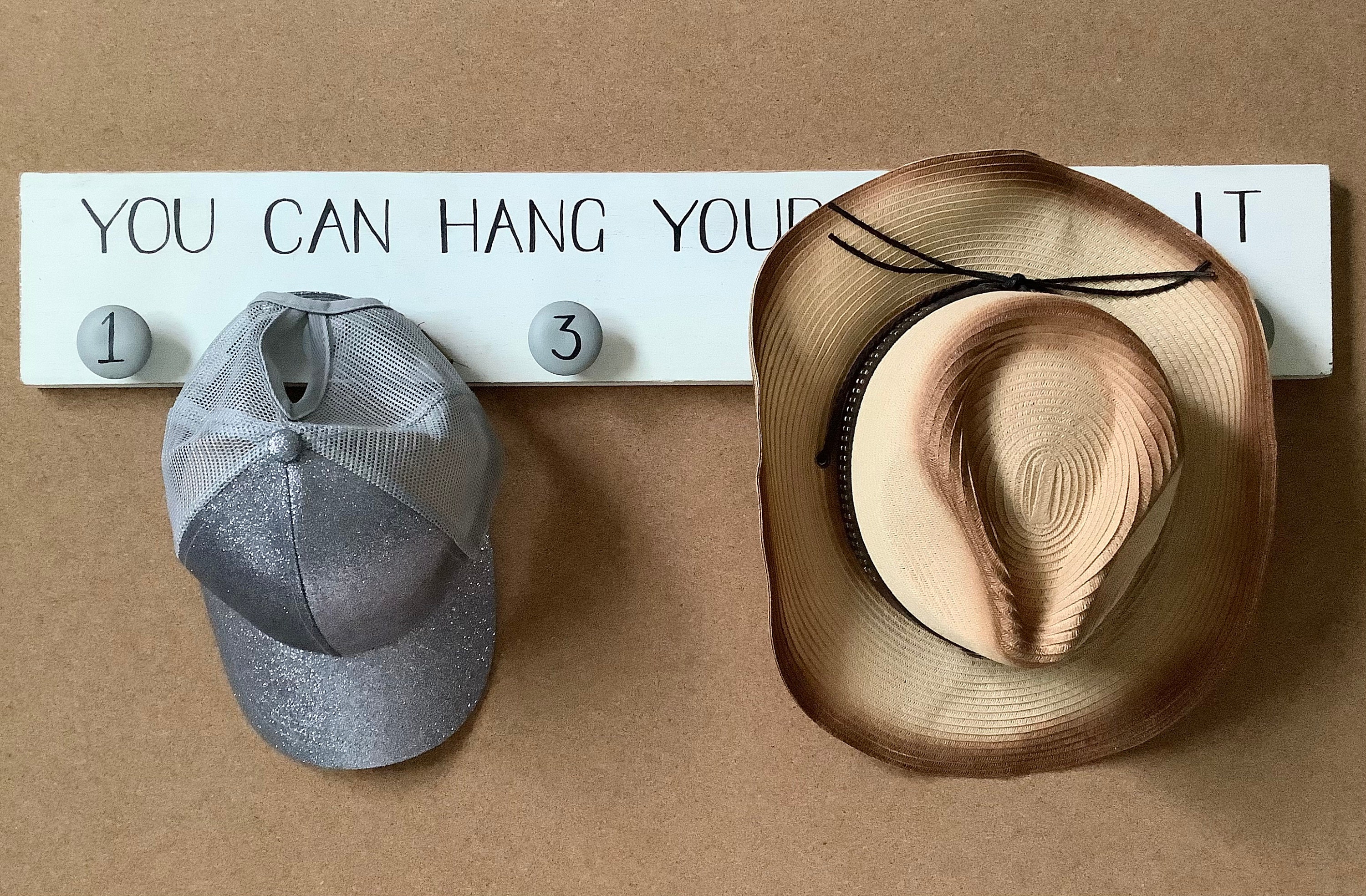 Reclaimed Wood Hat Rack - Etsy