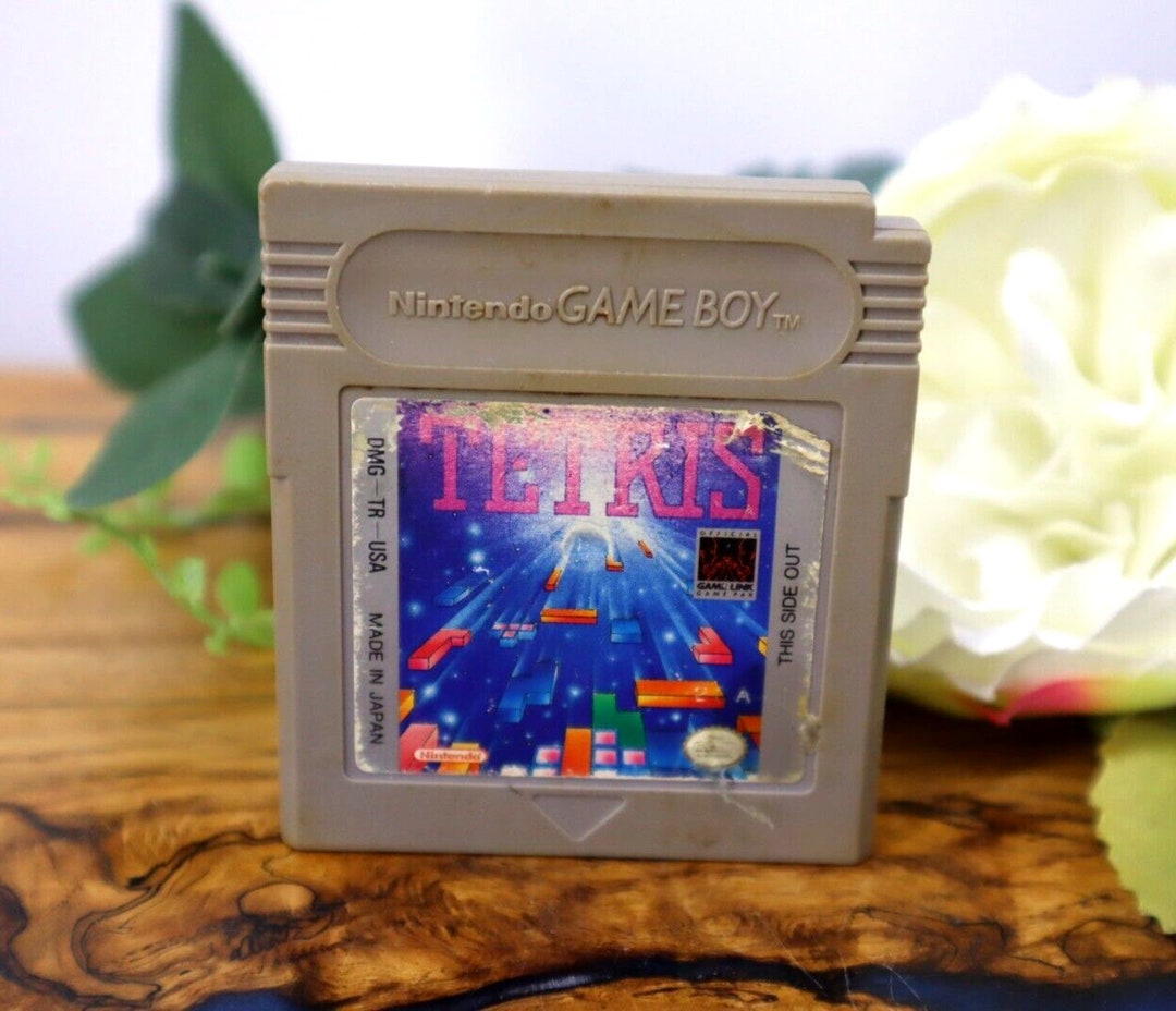 Vintage Nintendo Game Boy Tetris Video Game Cartridge - Etsy