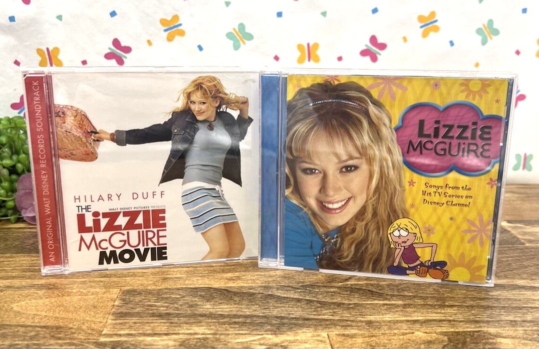 Vintage Disney Channel Lizzie Mcgurie Movie CD & Songs From the TV ...