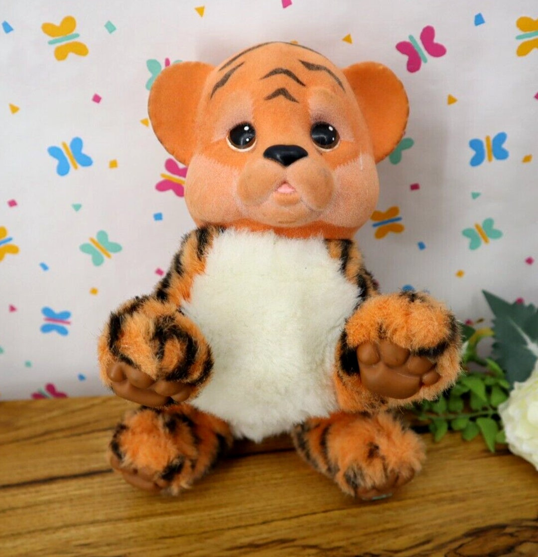 Vintage 1994 Ed Kaplan Associates Zoo Borns Baby Tiger Retro - Etsy