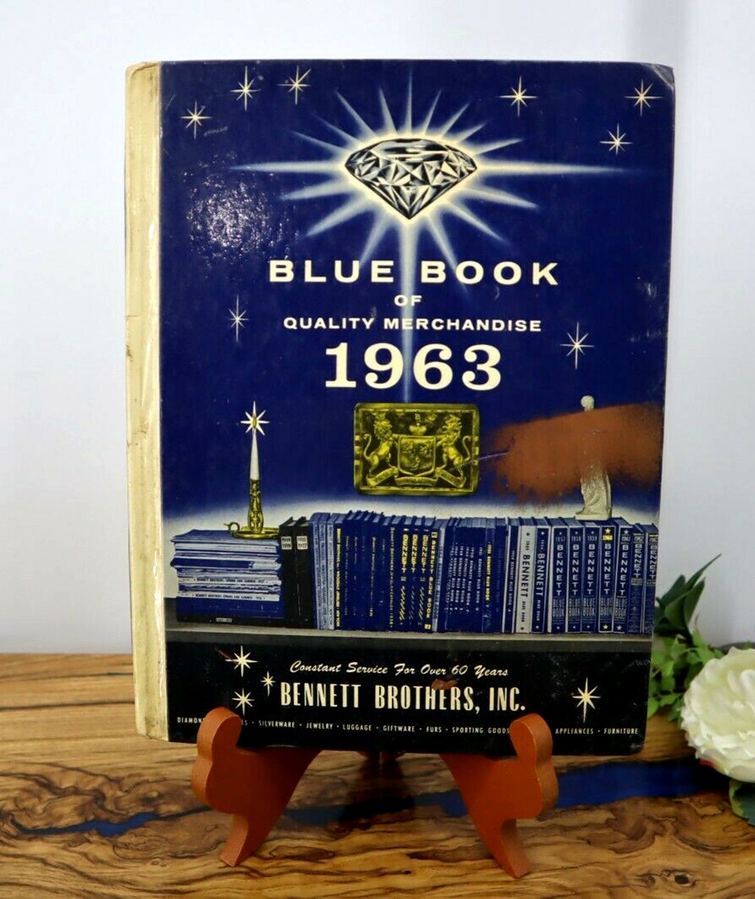 Vintage 1963 Bennett Brothers Blue Book of Quality Merchandise, New ...