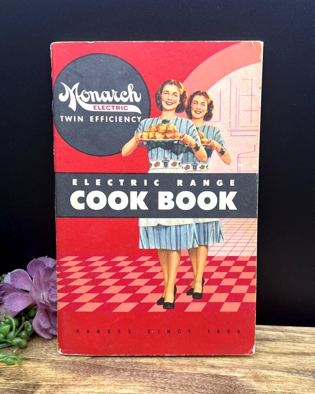 Vintage 40s 50s Monarch Electric Range Cook Book Instruction Manual ...