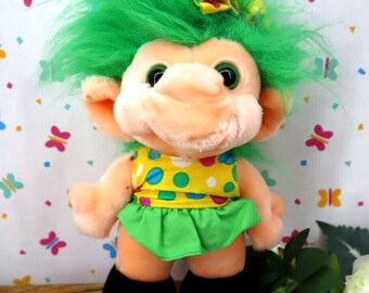 Troll Plush Doll - Etsy