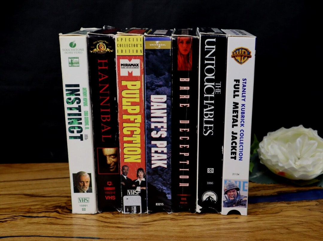 Vintage 1990s Y2K Scary Horror Cult Classic Movies VHS Movie Lot of 7 ...