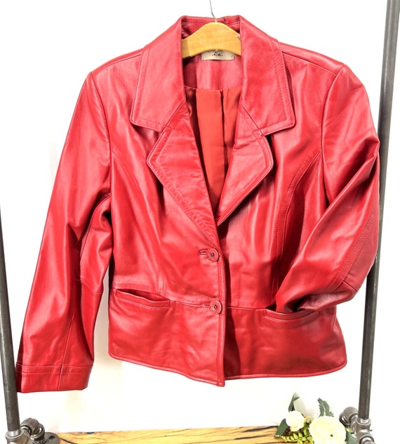 Statement 100% Leather Jacket, Biker Style - Gem