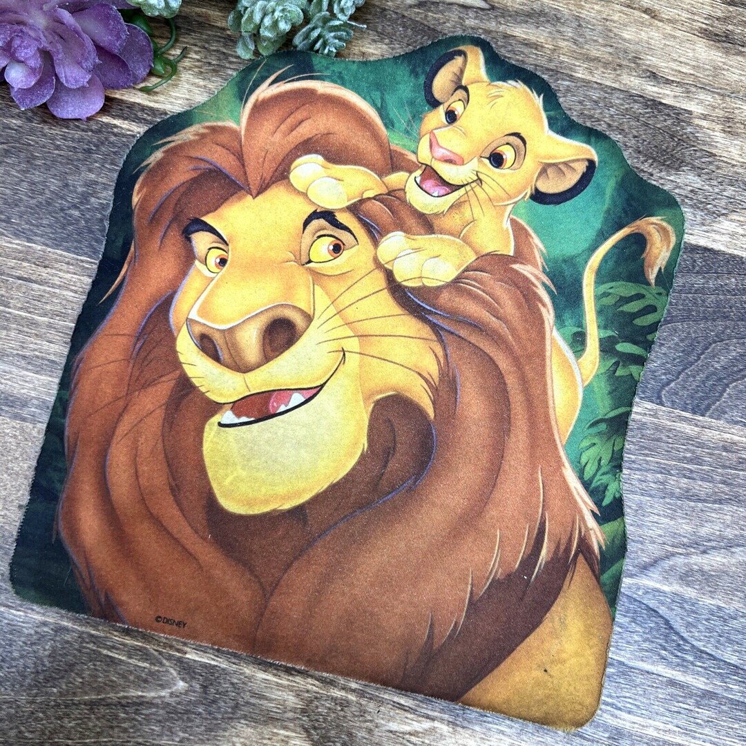 Vintage 1990s Disney Lion King Mouse Pad Collectible 90s Simba - Etsy