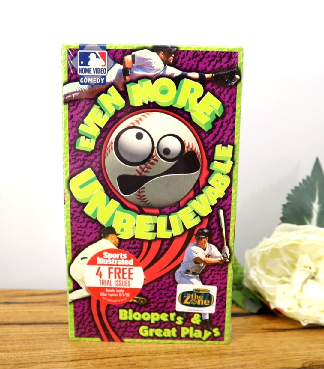 1998 MLB Home Video Even More Unbelievable Bloopers and Great Plays VHS ...