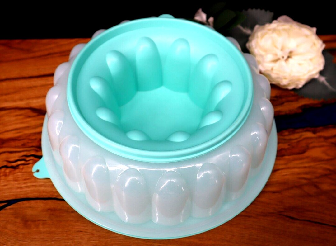 Vintage 1970's Tupperware Jello Mold 3 Pieces Complete - Etsy