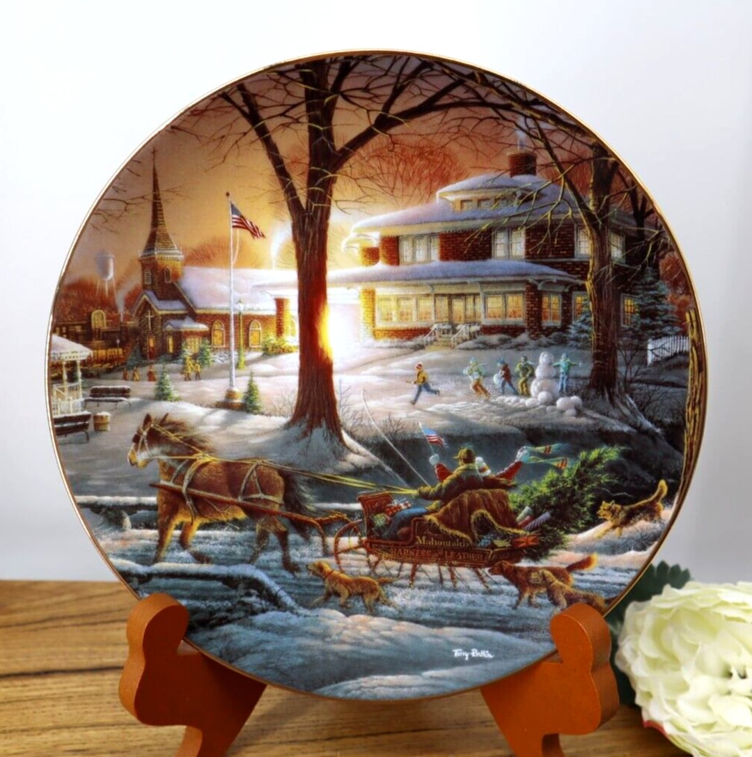 1997 1998 Terry Redlin Heartland Collection Racing Home - Etsy