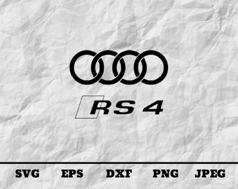 Logo Audi Silhouette Cricut Clipart SVG EPS DXF Png | Etsy