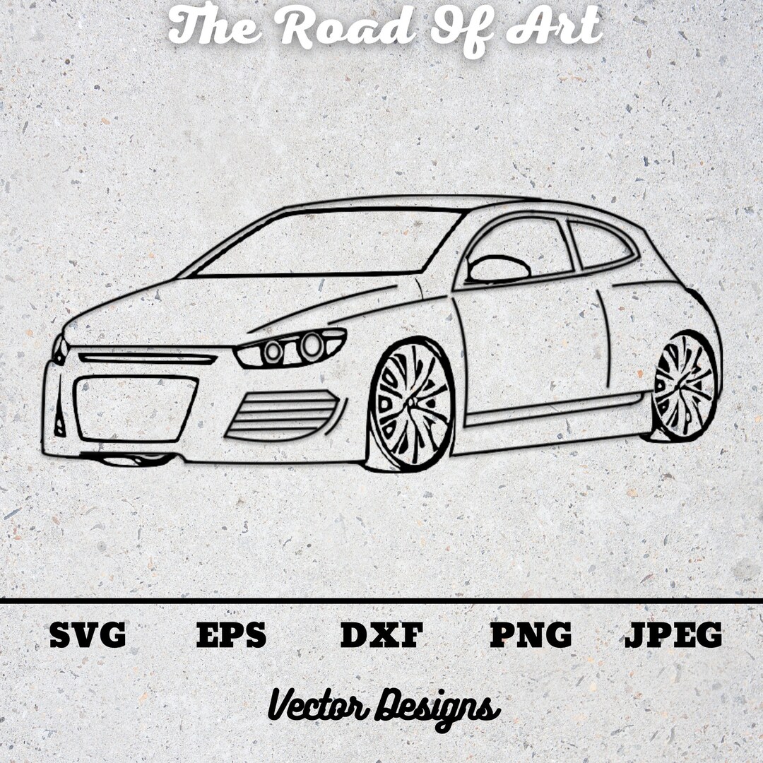 German Car SVG Cut Files for Cricut Silhouette Clipart Vector Images ...