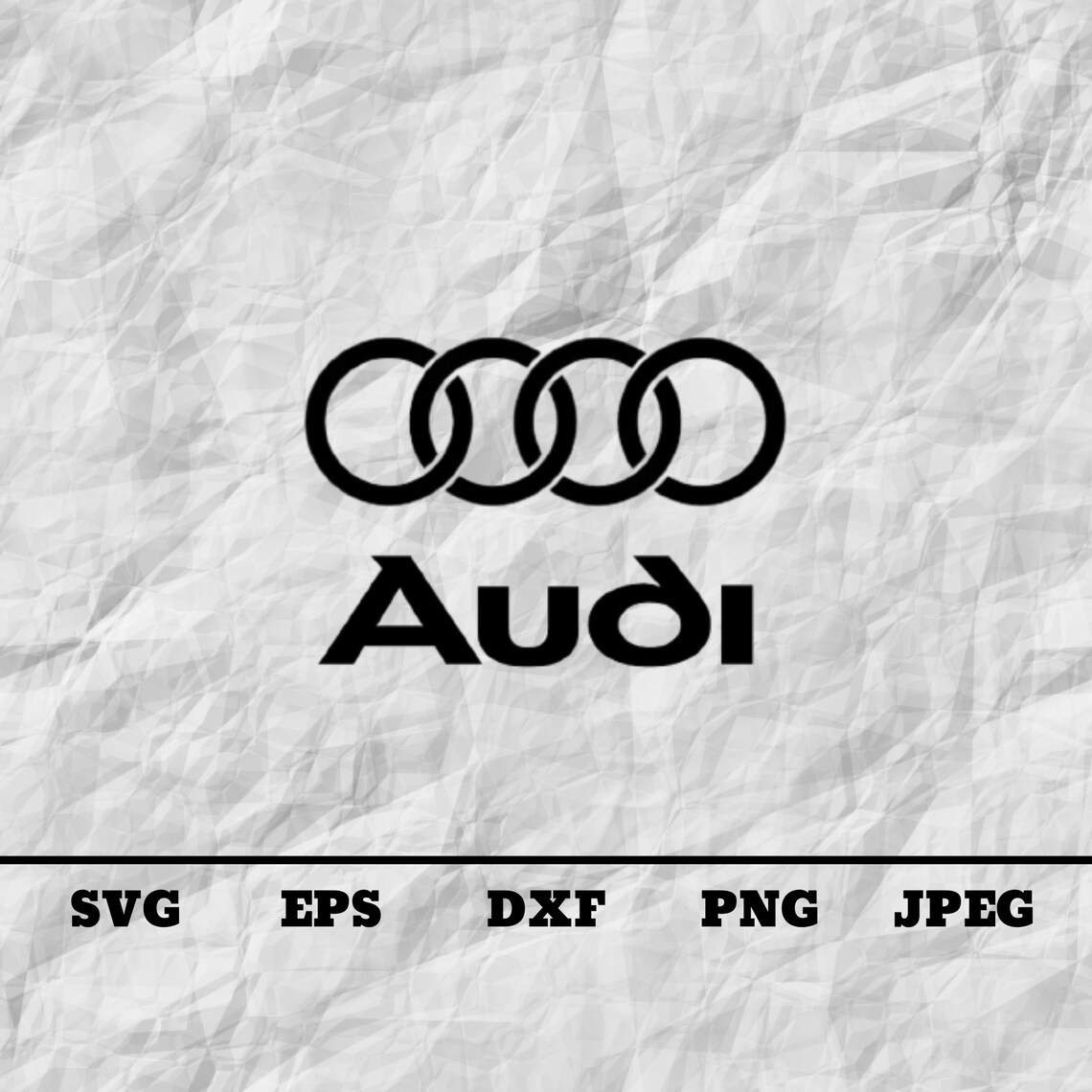 Logo Audi Silhouette Cricut Clipart SVG EPS DXF Png | Etsy