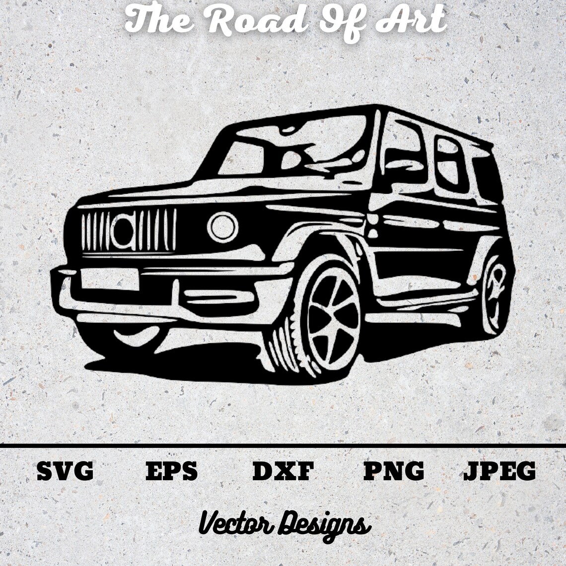 Suv SVG 4x4 G63 Cutting Machine Files for Cricut Silhouette Clipart ...