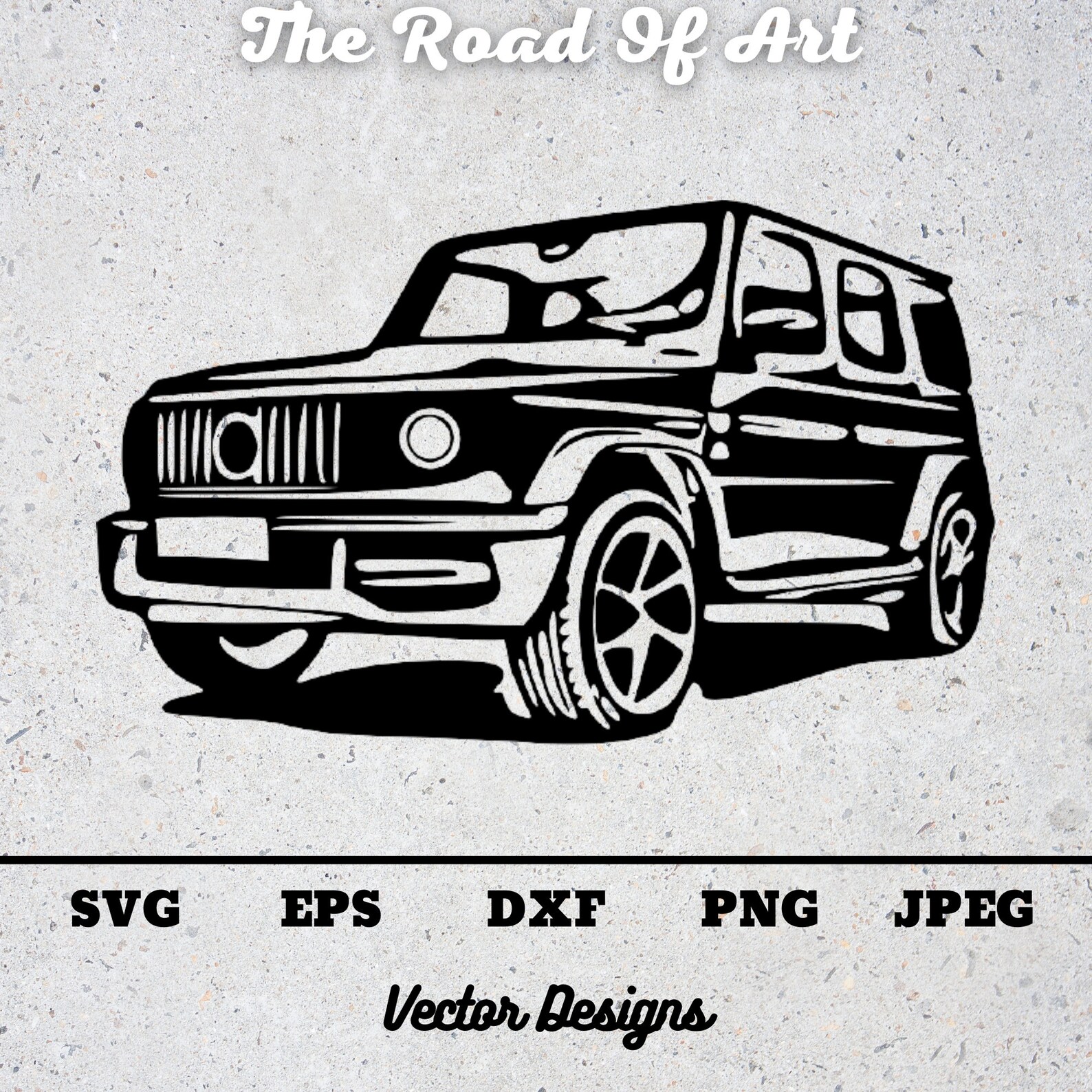 Suv SVG 4x4 G63 Cutting Machine Files for Cricut Silhouette Clipart ...