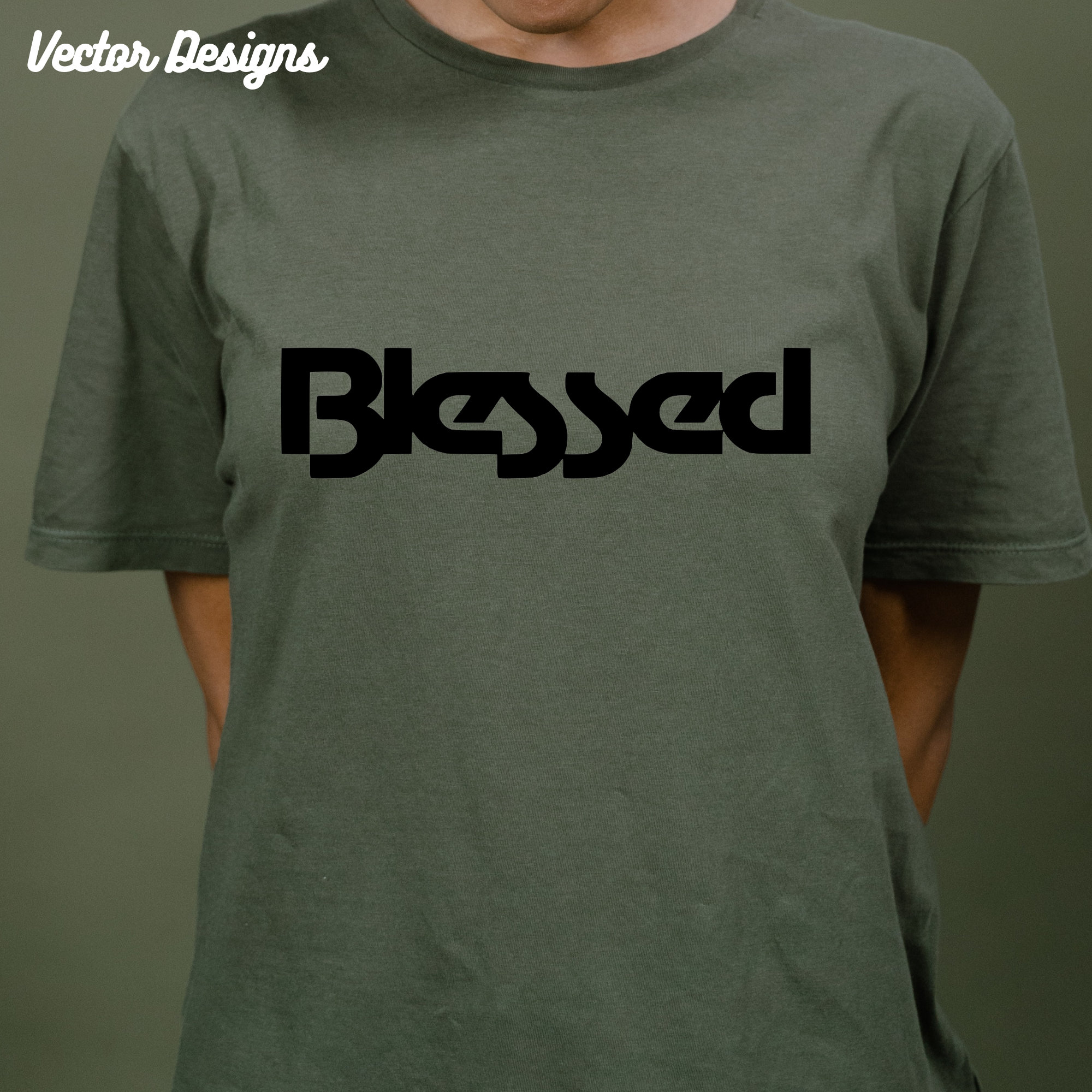 Blessed SVG Cut Files for Cricut Silhouette Christian Vector EPS DXF ...