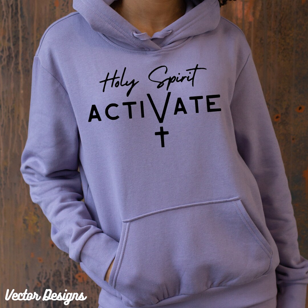 Holy Spirit Activate SVG Christian Cut Files for Cricut Silhouette ...