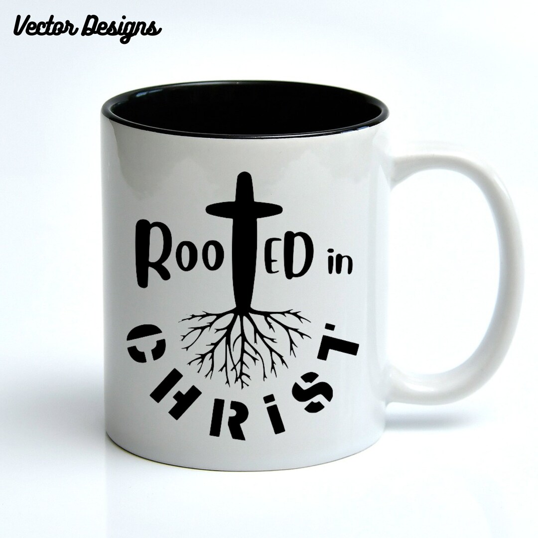 Rooted in Christ SVG Religious Designs for Cricut & Silhouette Cut ...
