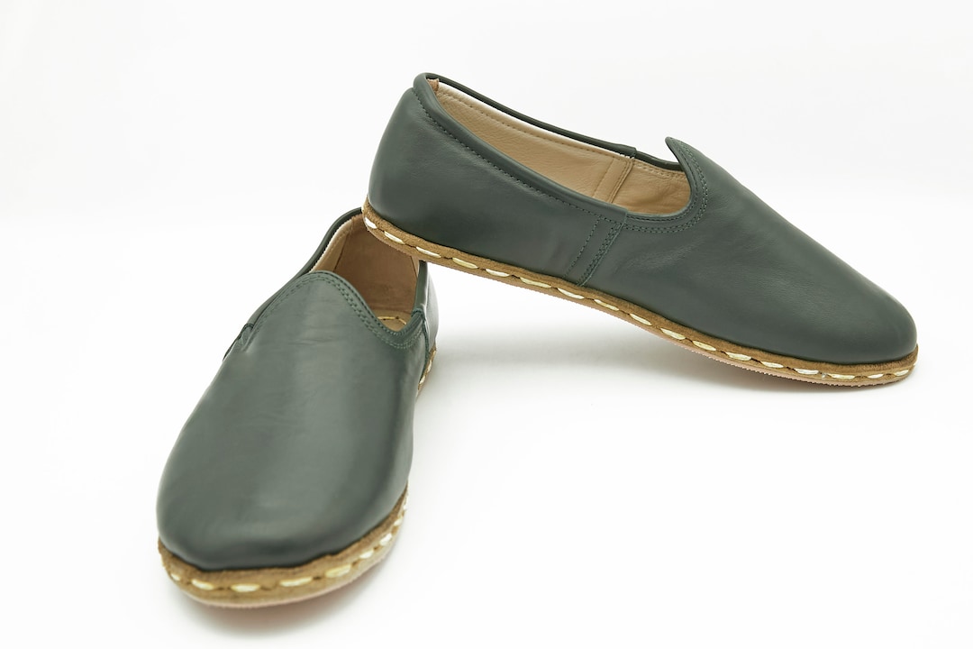 Men's Organic Turkish Shoes , Natural Travel Shoes , Handmade Leather ...