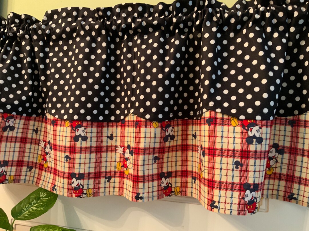 Mickey Mouse Valance. - Etsy