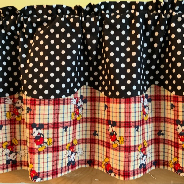 Mickey Mouse Valance - Etsy