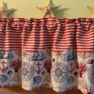 Nautical Valance - Etsy