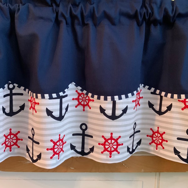 Nautical Valance - Etsy