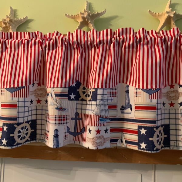 Nautical Valance - Etsy