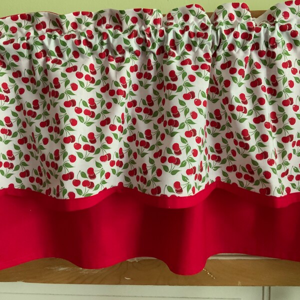 Ruffled Valance - Etsy