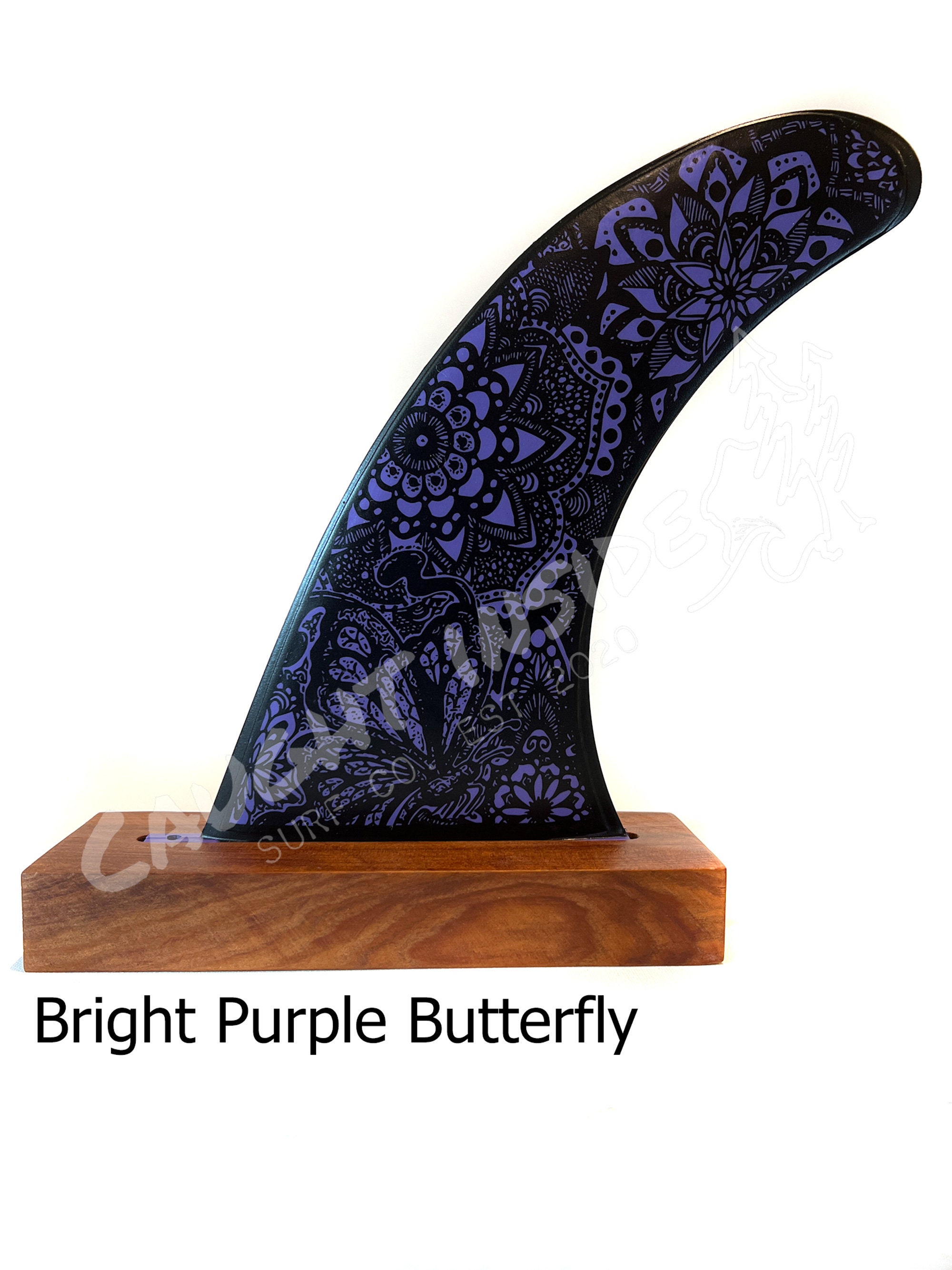 Surfboard Fin, Butterfly, Hand Painted Reproduction - Etsy