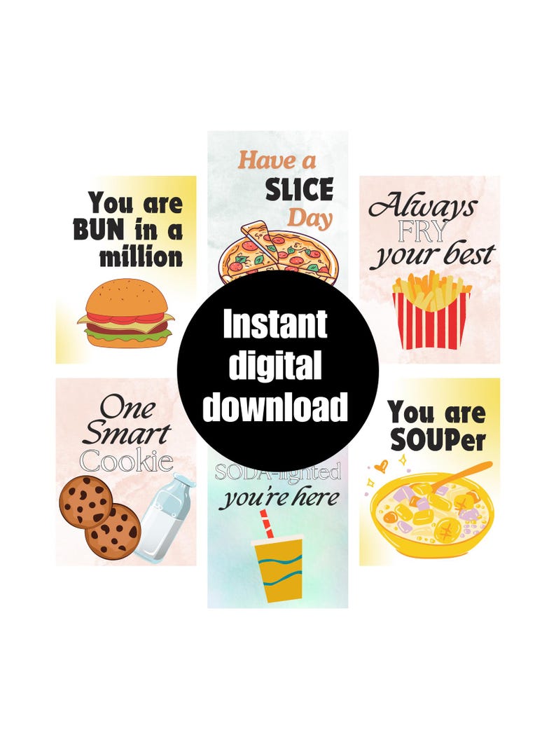 Food Pun Classroom Posters - Etsy