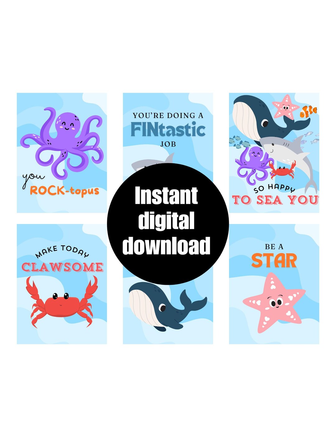 Ocean Themed Classroom Posters - Etsy