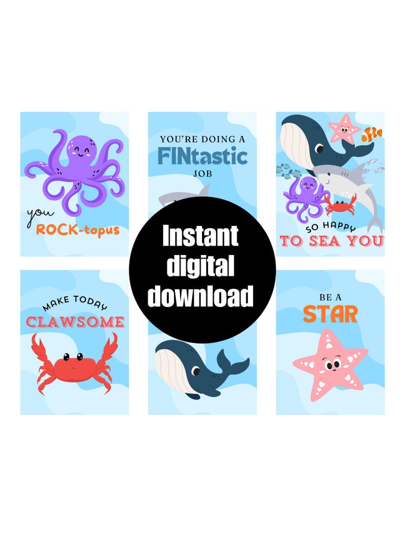 Ocean Themed Classroom Posters - Etsy