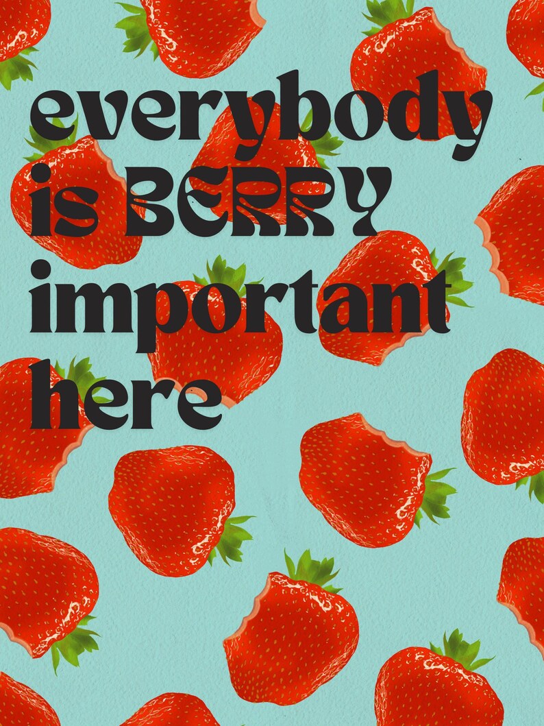 Fruit Themed Classroom Posters - Etsy