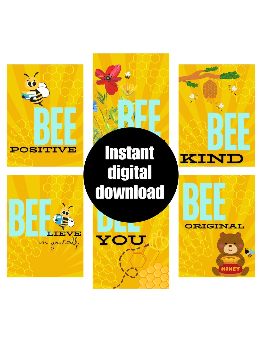 Bee Themed Classroom Posters - Etsy