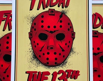 Friday the 13th Poster - Etsy