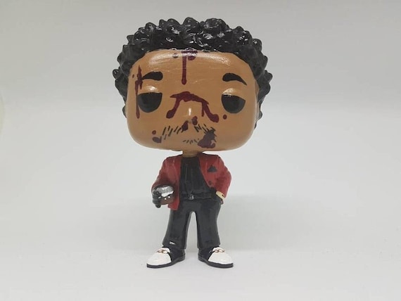 The Weeknd Custom Funko Pop blinding Lights | Etsy