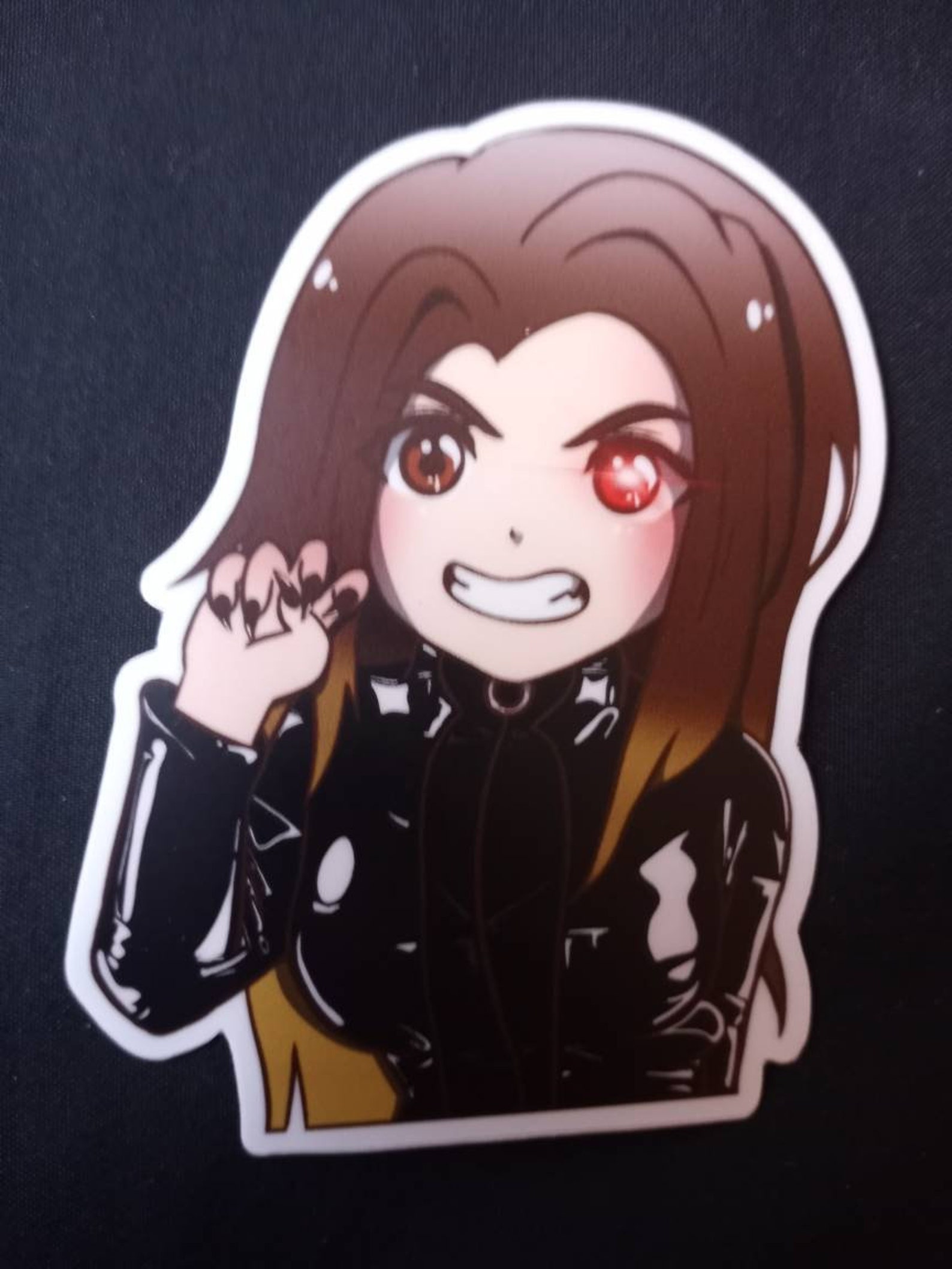 Valkyrae DAYWALKER Custom Anime Peeker 2 - Etsy