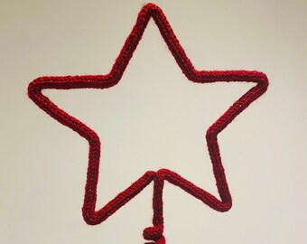 Knitted Tree Topper | Etsy