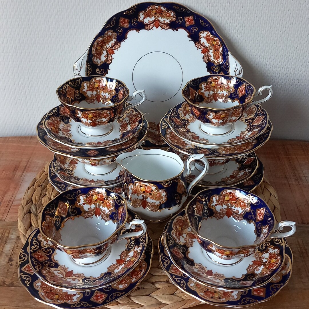 Royal Albert Heirloom Avon Tea Set for Six - Etsy