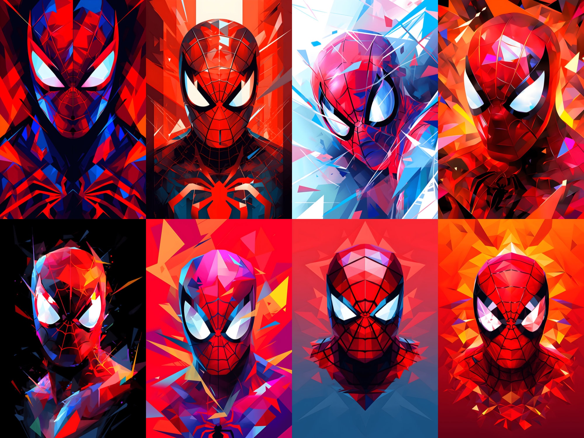 24 Printable Spiderman Posters Printable Clip Art Designs, Commercial ...