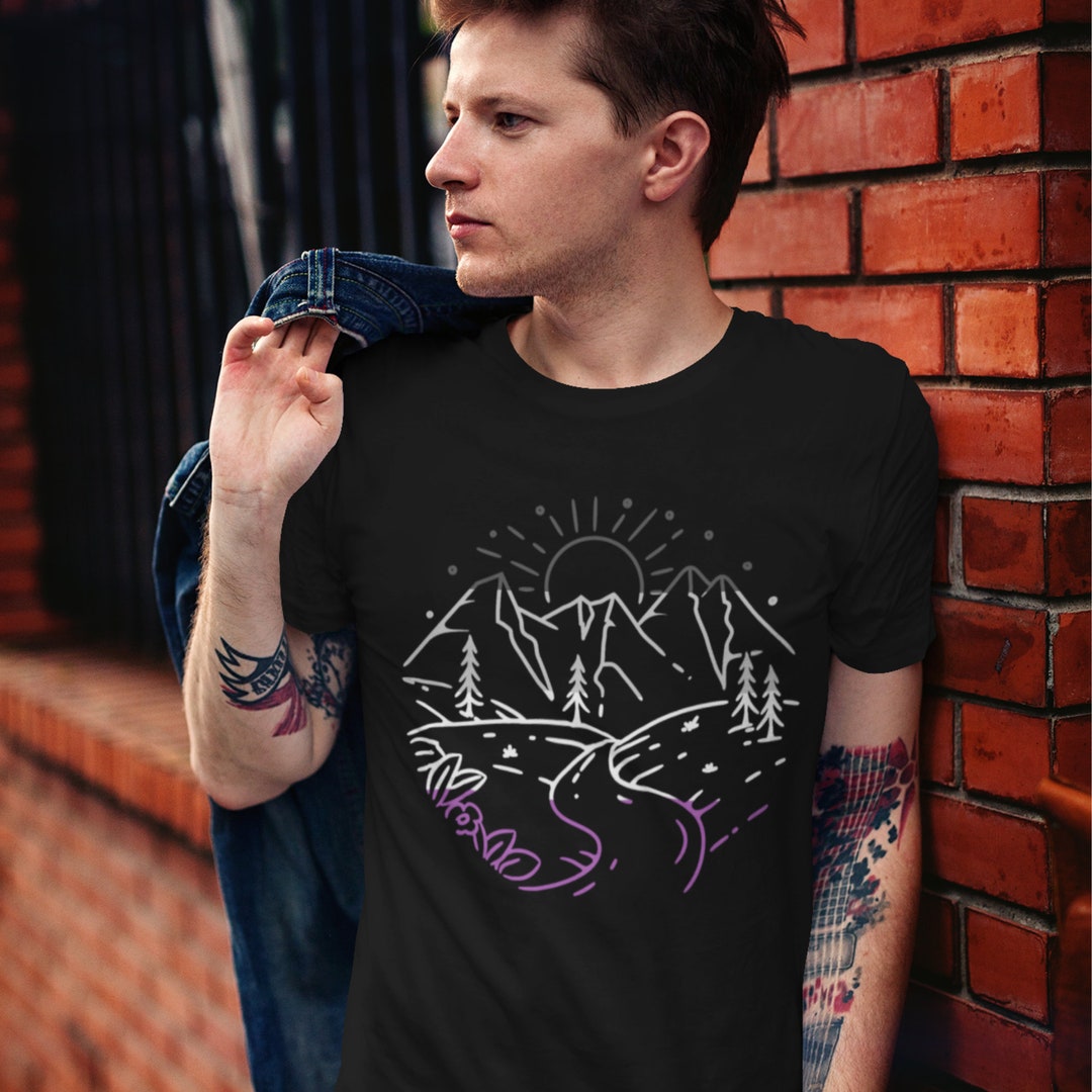 Subtle Asexual Pride Shirt Subtle Pride Tee Ace Pride Discreet Pride ...