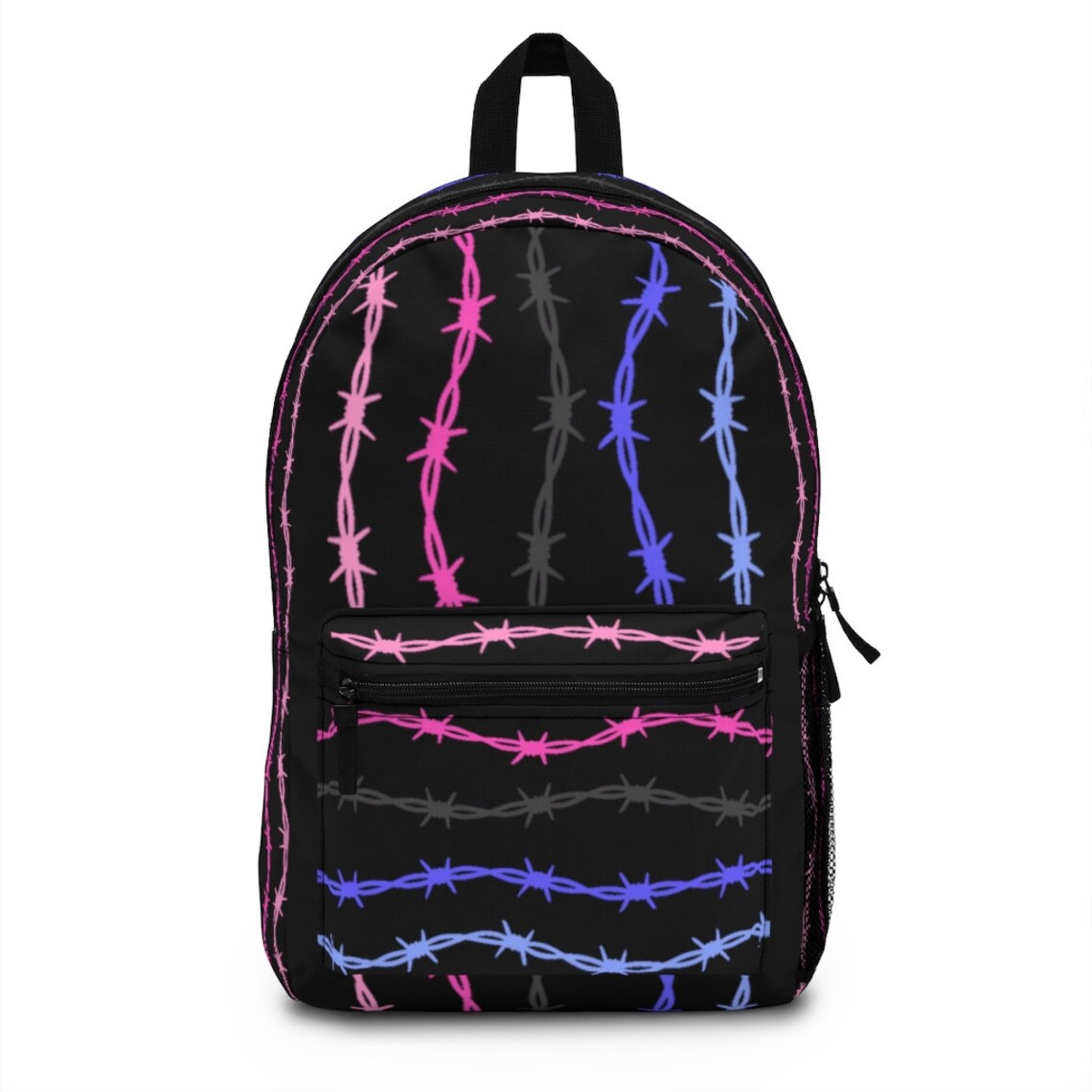 Subtle Omnisexual Pride Backback Omni Pride Omnisexual Backpack Barbed ...