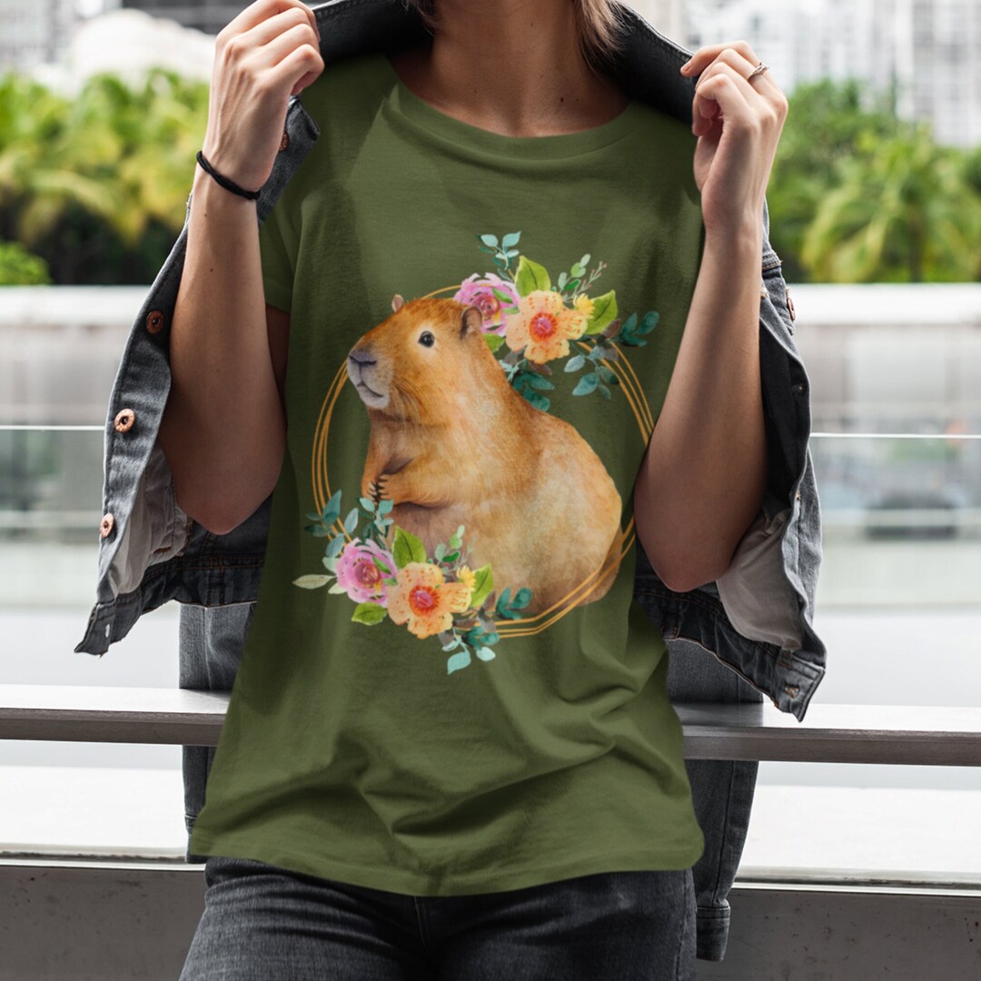 Capybara Shirt Cute Capybara Shirt Capybara T Shirt Capybara Lover Gift ...